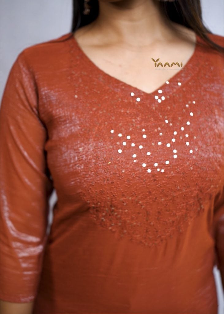 Three piece salwar set YD10297 - Yaami Designs